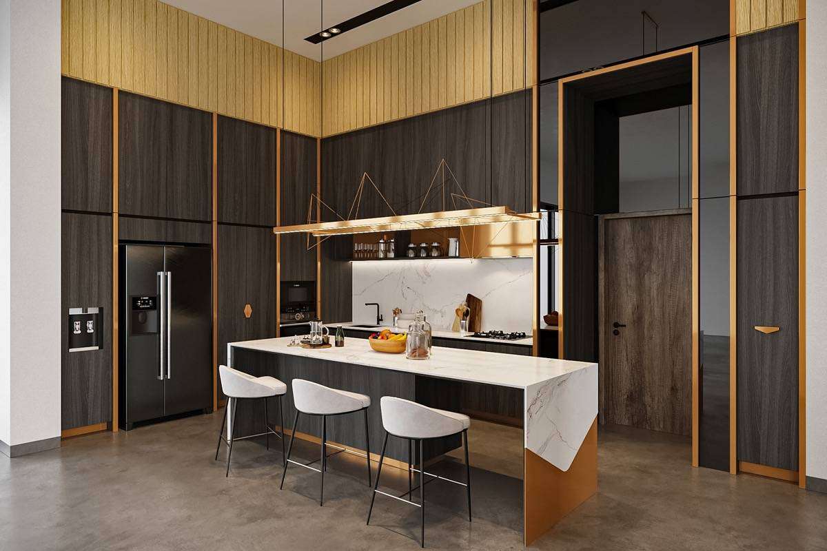 Gold Modern Kitchen: A Guide to Designing Your Dream Kitchen